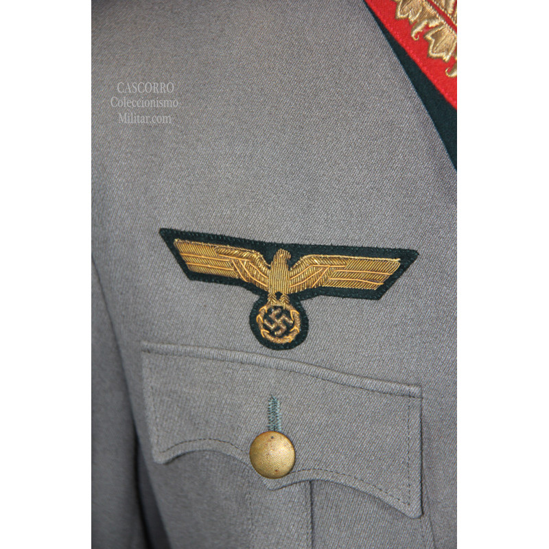 Uniform Of A Major General Of The German Army Otto Shunemann