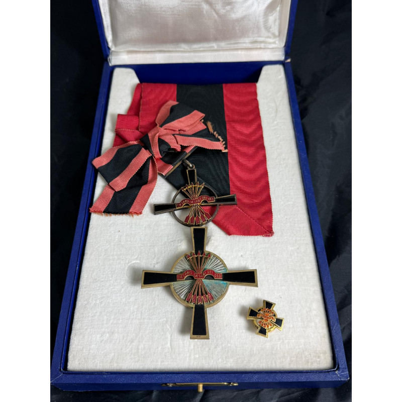 SPANISH FALANGIST GRAND ORDER 1ST CLASS