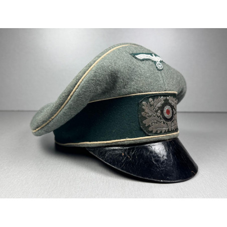 GERMAN WW2 "CRUSHER" VISOR HAT