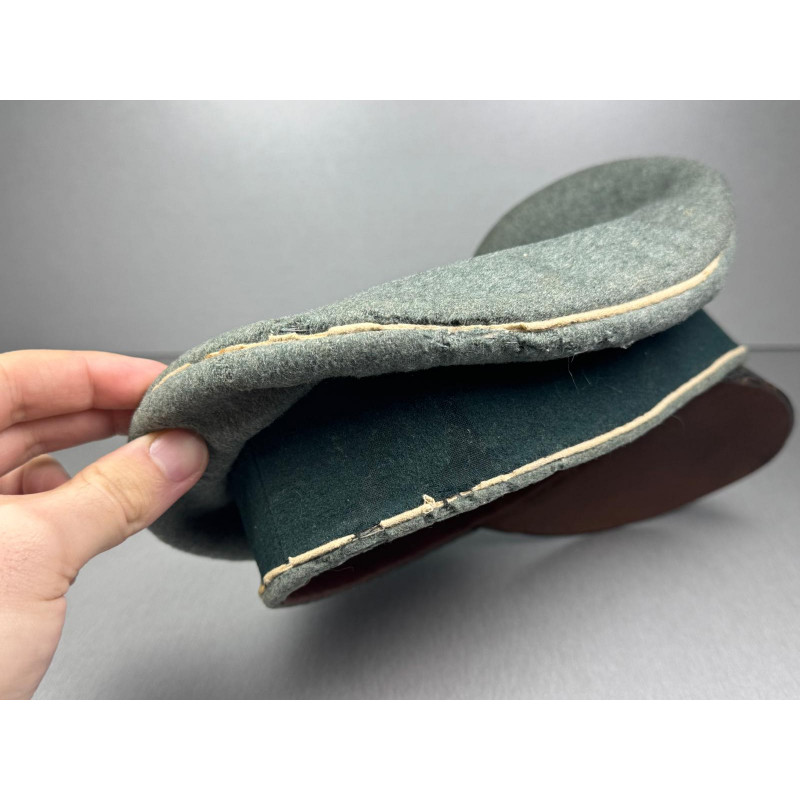 GERMAN WW2 "CRUSHER" VISOR HAT