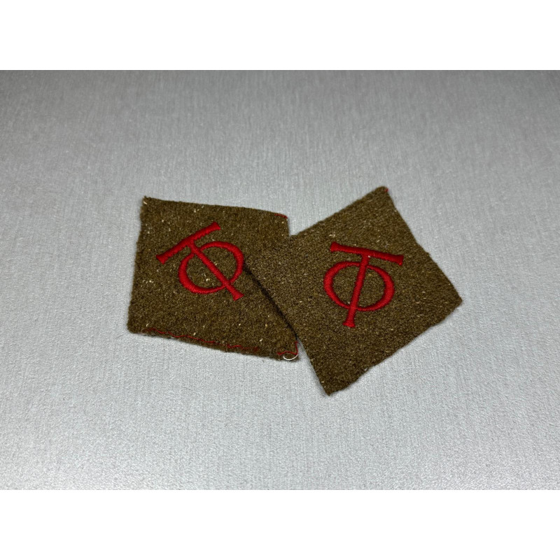 GERMAN WW2 FELDPOST BOX WITH TODT INSIGNIA