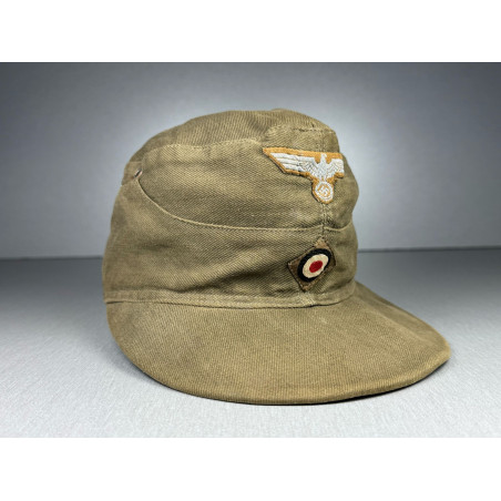 GERMAN WW2 DAK TROPICAL M43 CAP