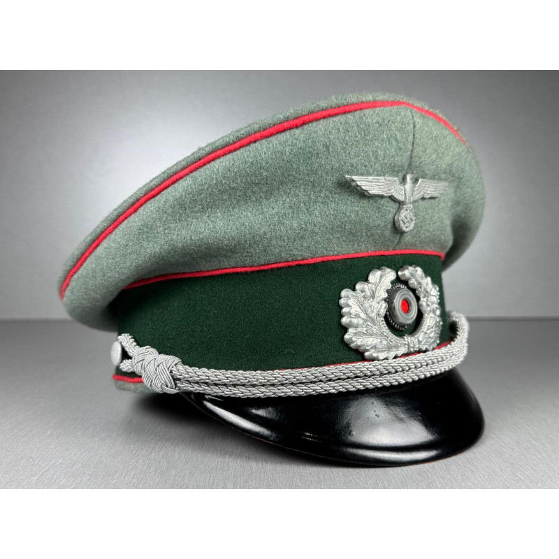 GERMAN WW2 GENERAL STAFF VISOR HAT