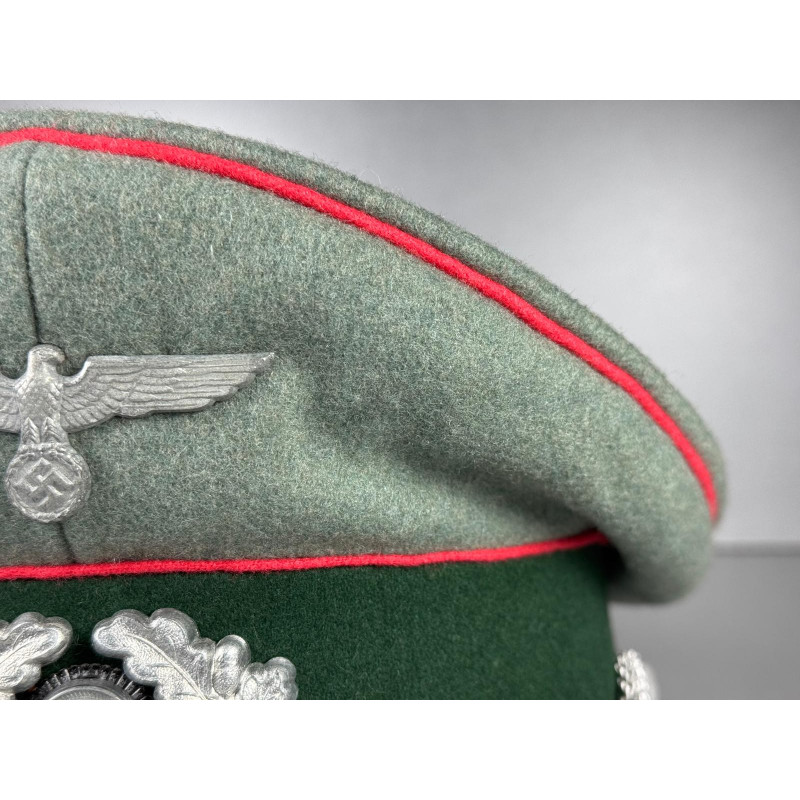 GERMAN WW2 GENERAL STAFF VISOR HAT
