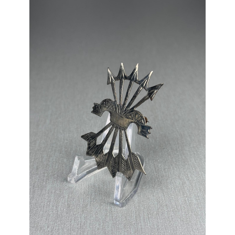 SPANISH BLUE DIVISION FALANGIST LARGE PIN