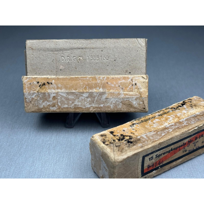 GERMAN M24 STIELHANDGRANATE GRENADE FUZE BOX