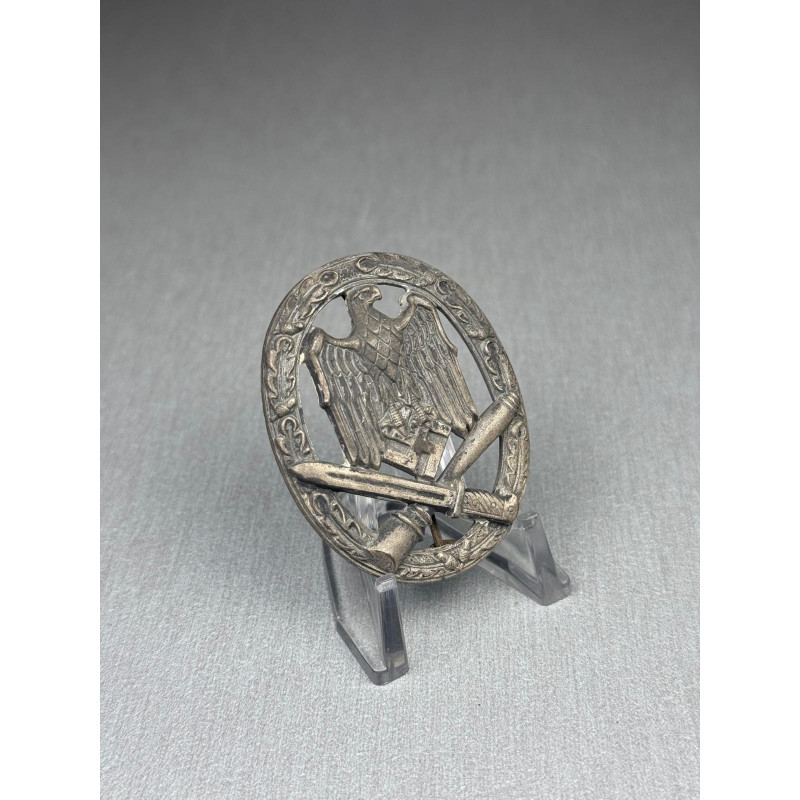 GERMAN WW2 GENERAL ASSAULT BADGE (GAB) HOLLOW
