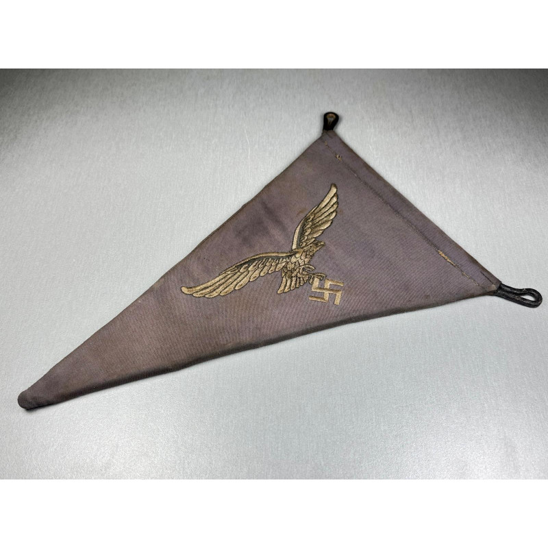 WW2 LUFTWAFFE OFFICERS CAR IDENTIFICATION PENNANT