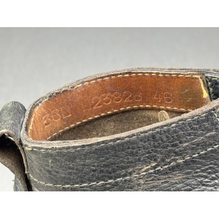 GERMAN HITLER YOUTH LOW BOOTS (1940 DATED)